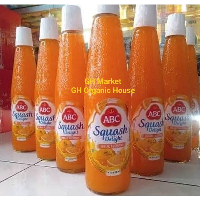 Jual Sirup ABC Squash Delight Orange / Mango 460ml Jeruk Florida ...