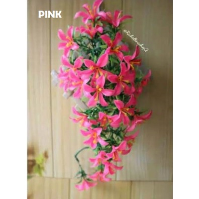 Jual Bunga Rambat Kamboja Gantung Plastik Artificial Palsu/Bunga Rambat ...