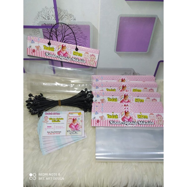 Jual Plastik snack ulang tahun custom free design untuk acara Ultah ...