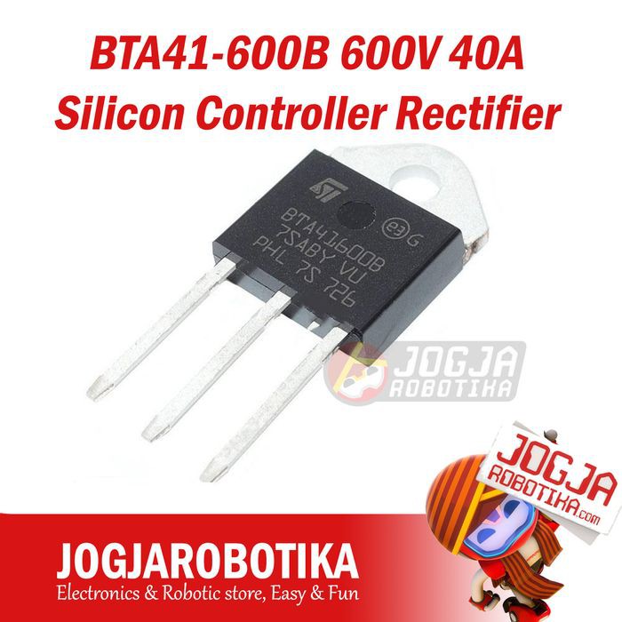 Jual BTA41-600B 600V 40A TOP3 TRIAC for General Purpose AC Switching | Shopee Indonesia