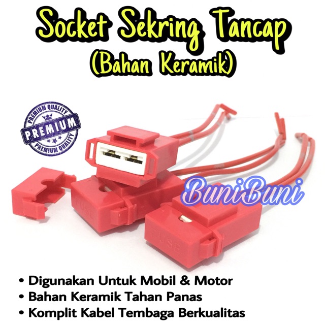Jual Box / Rumah Sekring Besar / Fuse Box DX Tancap Besar Bahan Keramik ...