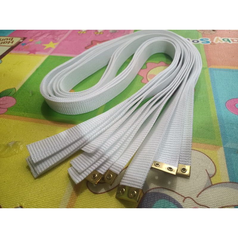 Jual tali sabuk putih tali gesper | Shopee Indonesia