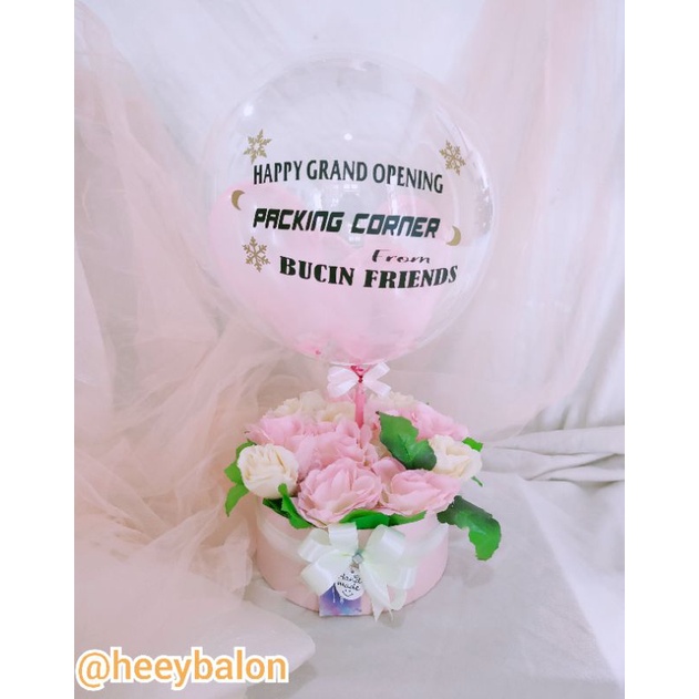 Jual Hot Air Balon/Balon Box/Buket Ultah/Balon Ucapan/Balon Ultah/Buket ...