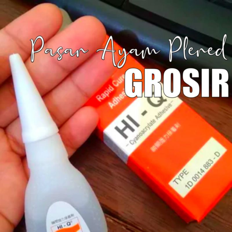 Jual LEM SUPER HI-Q LEM SUPER HIQI SUPER REKAT TERBAIK TERMURAH ...