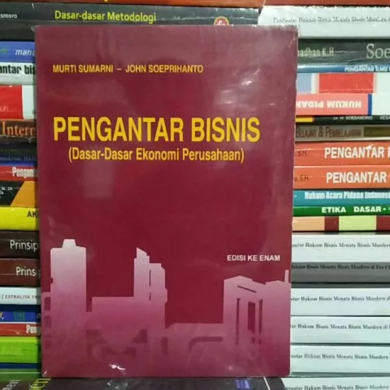 Jual PENGANTAR BISNIS, EDISI 6 MURTI SUMARNI | Shopee Indonesia