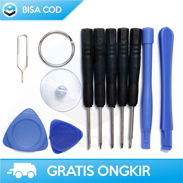 Jual OBENG HP REPAIR TOOL PERALATAN REPARASI HANDPHONE 11 IN 1 ...