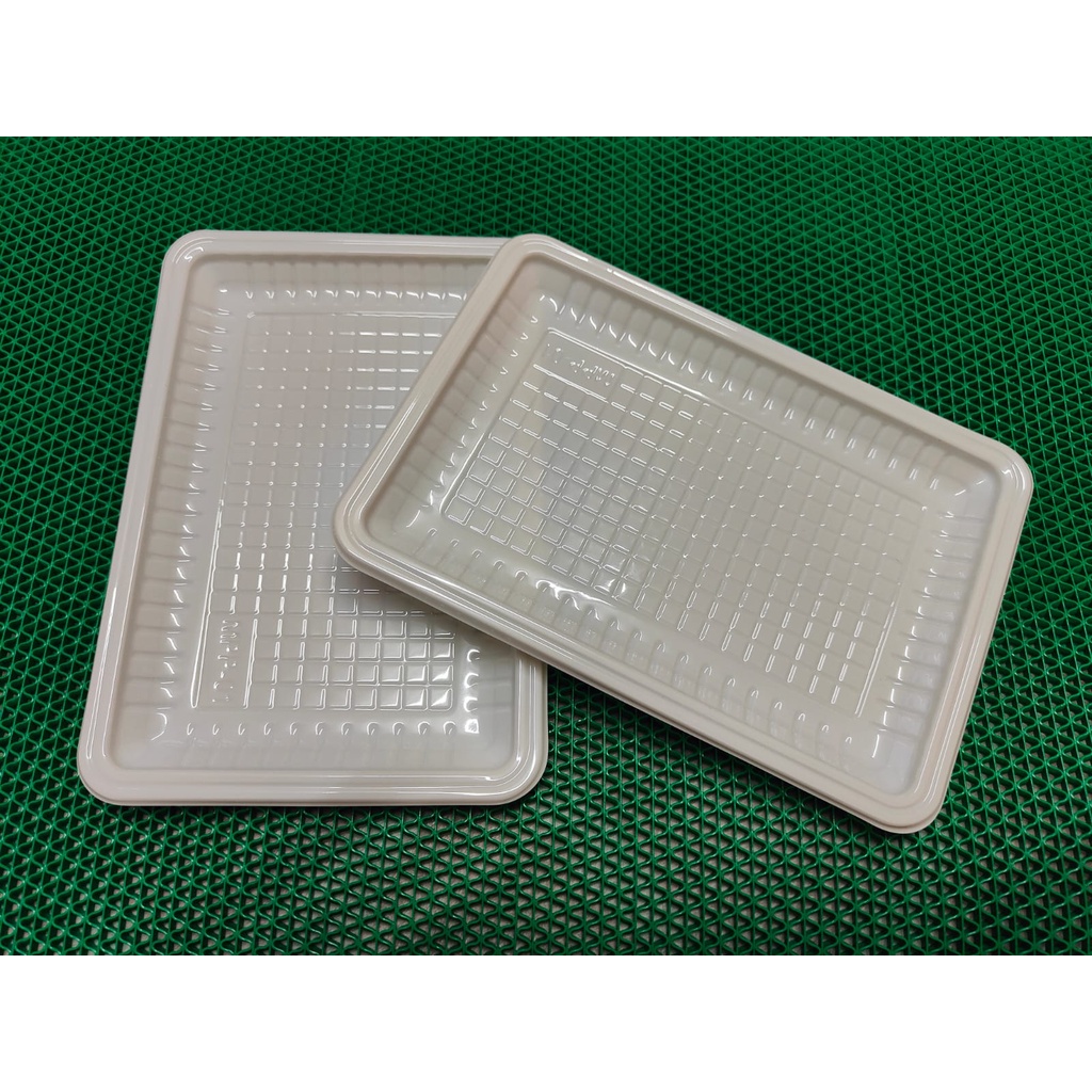 Jual Mika Plastik Tray Buah dan Sayur (isi 50pcs)/ TR 01 / MPP 01 Warna ...