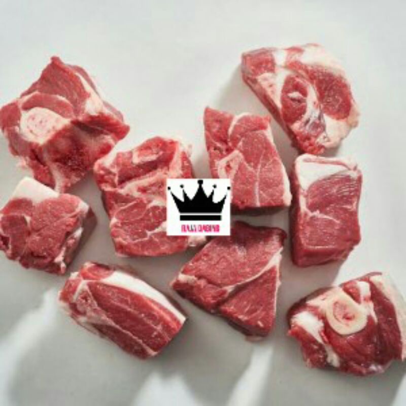 Jual Daging Kambing Muda Potong Cube @1kg | Shopee Indonesia