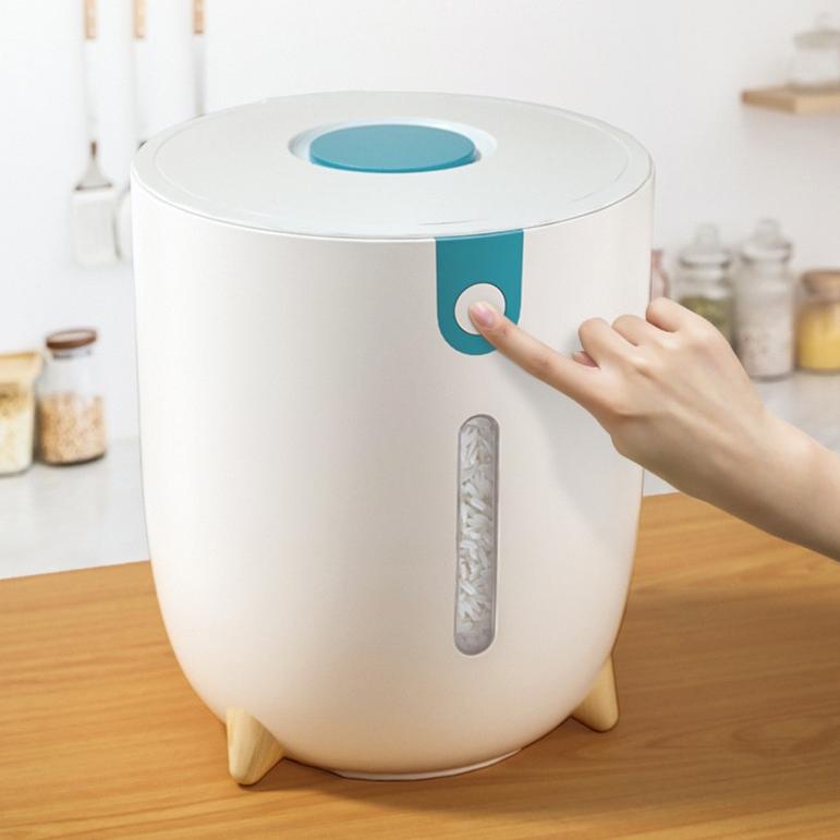 Jual ALOBON Dispenser Beras / Rice Dispenser Tempat Wadah Penyimpanan ...