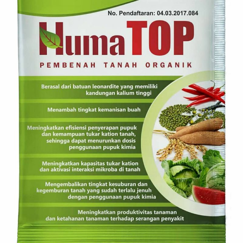 Jual Humatop 100 gram , pembenah tanah organik, asam humat/Humid acid 100 % pupuk organik, pupuk ...