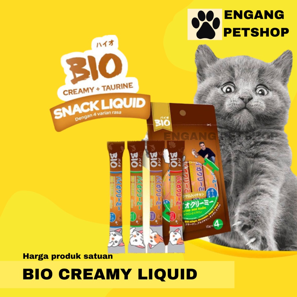 Jual Bio Creamy Snack Kucing | Shopee Indonesia