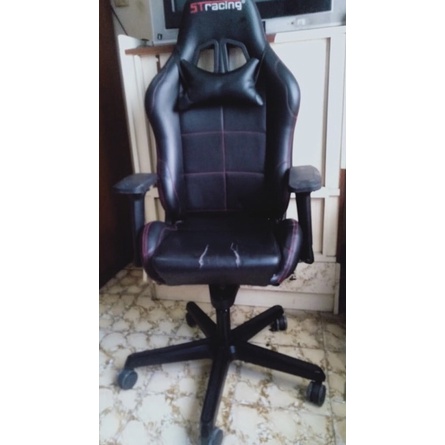 Jual KURSI GAMING ST RACING CLASSIC SECOND | Shopee Indonesia
