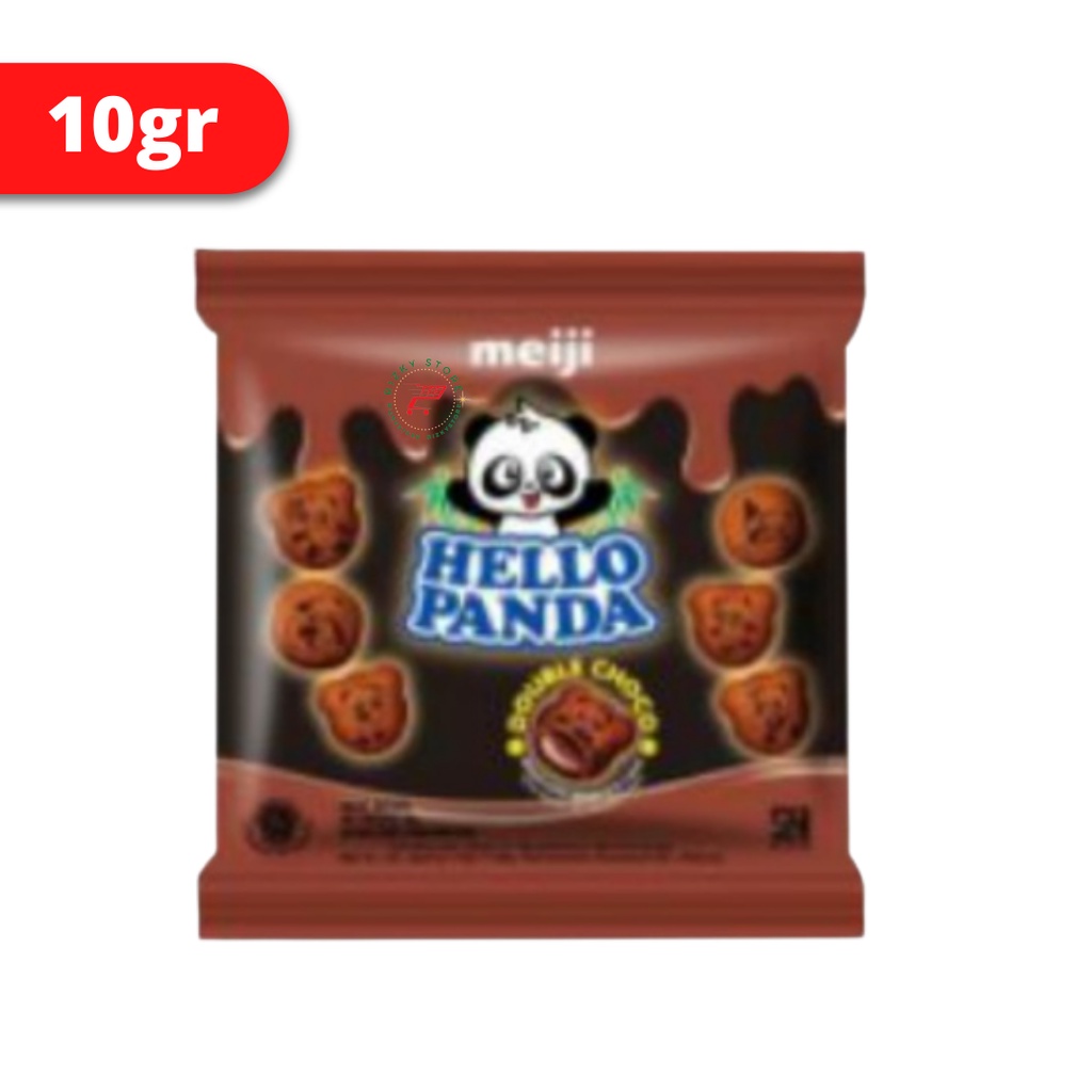 Jual Hello Panda Renceng Biskuit Isi Cream aneka rasa 8 gr x 10 pcs ...