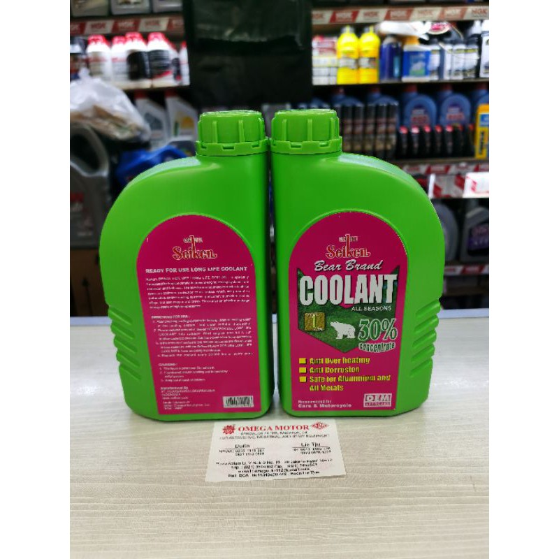 Jual seiken coolant red (isi warna merah)1 liter original asli 100% ...