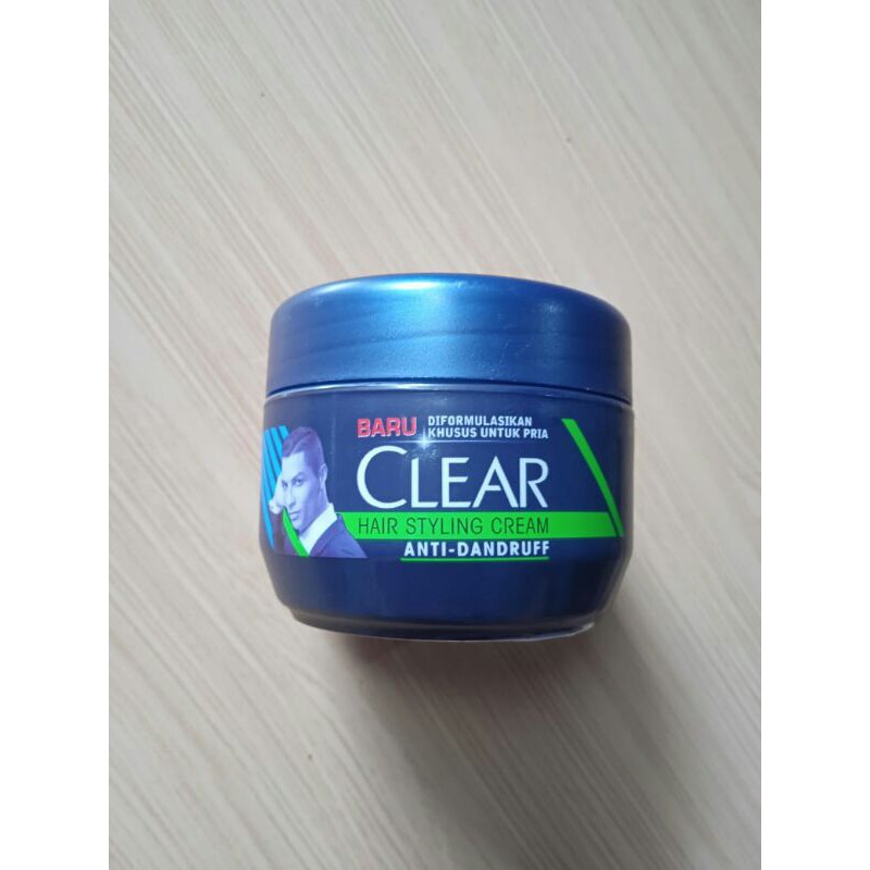 Jual Clear hair styling cream anti-dandruf 100 g | Shopee Indonesia