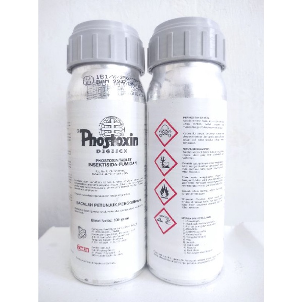 Jual Phostoxin 100 tablet Fumigasi Fumigan Obat Hama Gudang Original ...