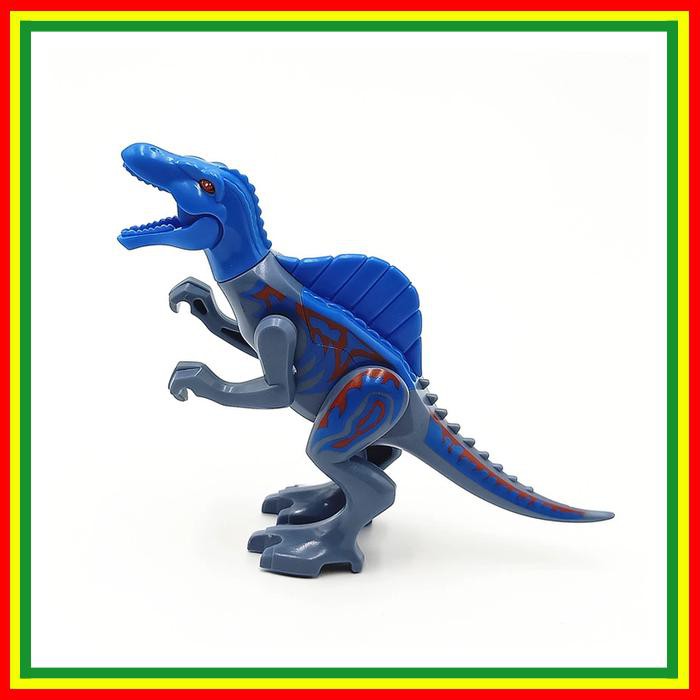 Jual JURASSIC WORLD PARK DINOSAURUS DINO SPINOSAURUS MINIFIGURE LEGO KW ...