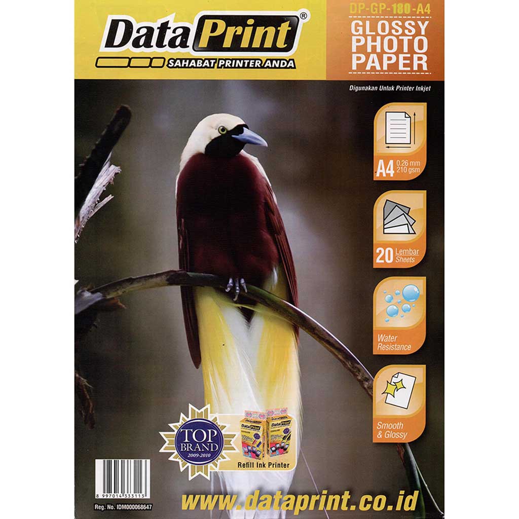 Jual Kertas Data Print Glossy Photo Paper A4 180 Gram 180Gram | Shopee Indonesia