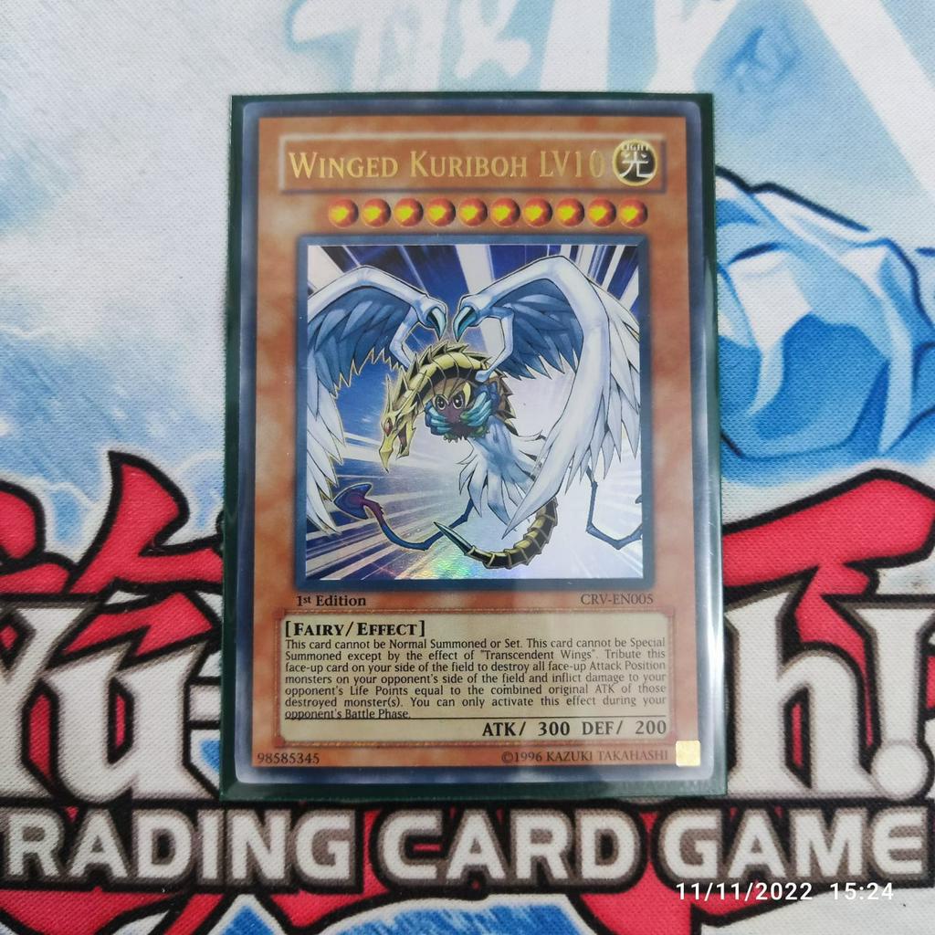 Jual yugioh winged kuriboh lv10 CRV ultra rare 1st original | Shopee Indonesia