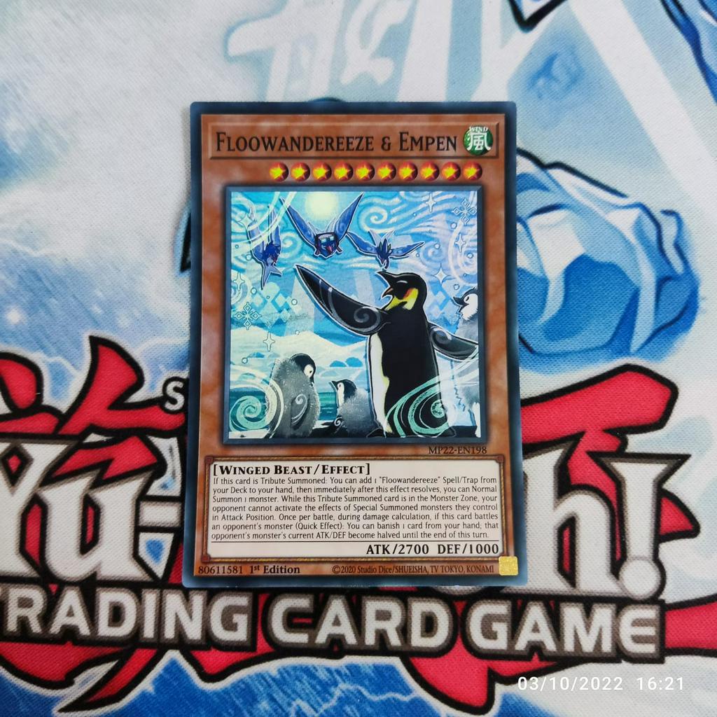 Jual yugioh floowandereeze & empen MP22 super rare original | Shopee ...