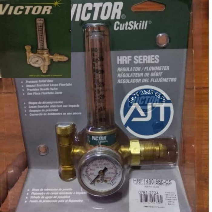 Jual REGULATOR FLOWMETER VICTOR HRF 1480-580-CS FOR ARGON | Shopee Indonesia
