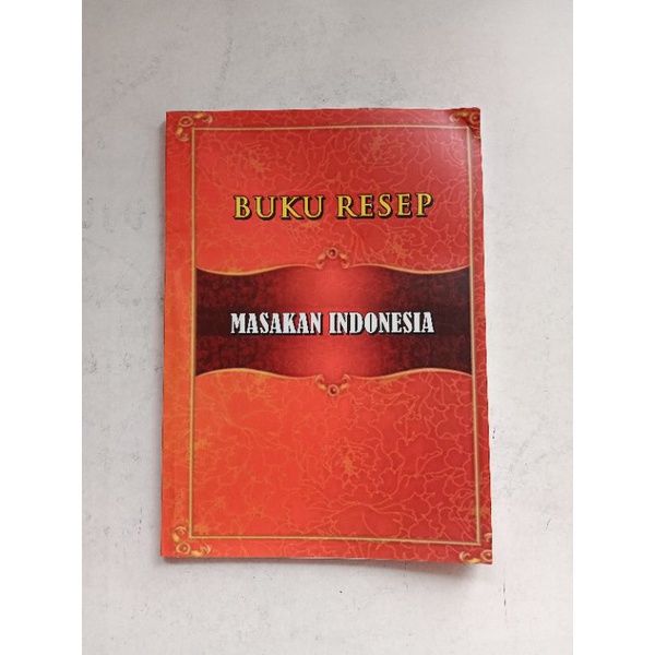Jual Buku Resep Masakan Indonesia Shopee Indonesia 