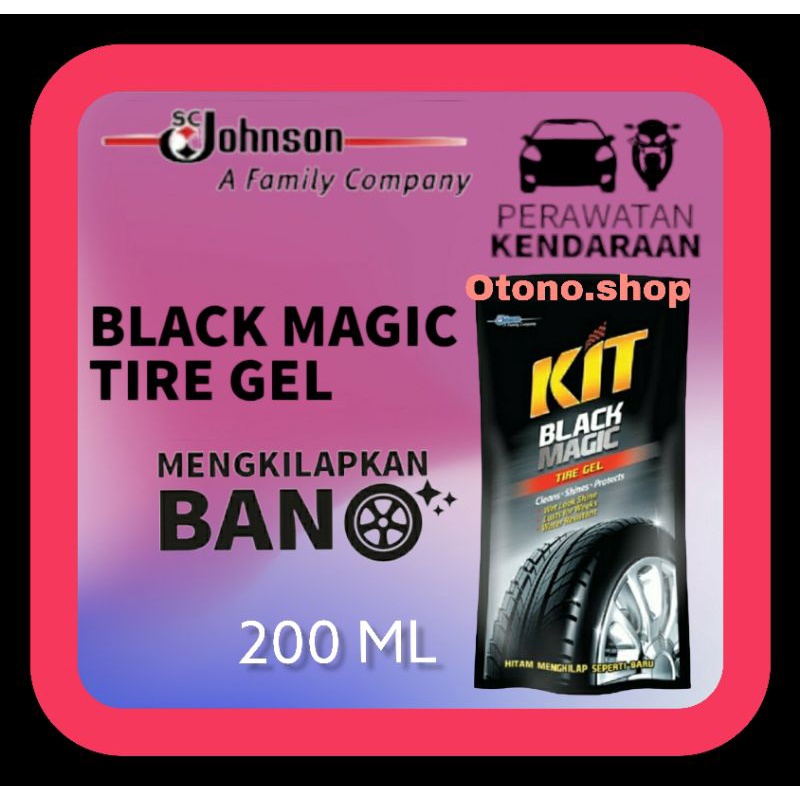 Jual Kit Black Magic Tire Gel Pouch 180mL | Shopee Indonesia