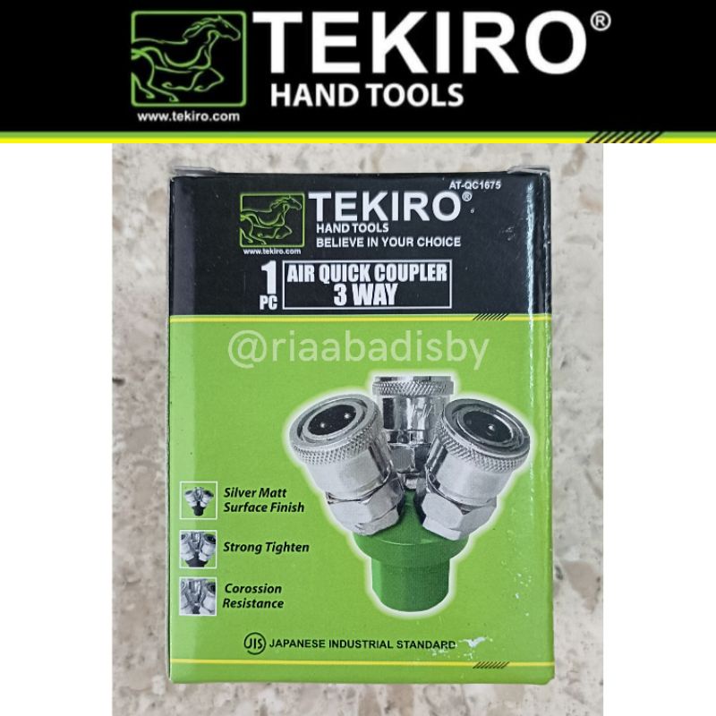 Jual AIR QUICK COUPLER 3 WAY | COUPLER ANGIN CABANG 3 | TEKIRO | Shopee ...