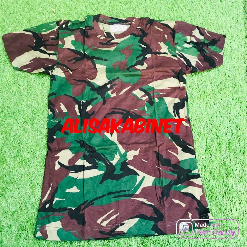 Jual Kaos Loreng Malvinas Jatah TNI | Shopee Indonesia