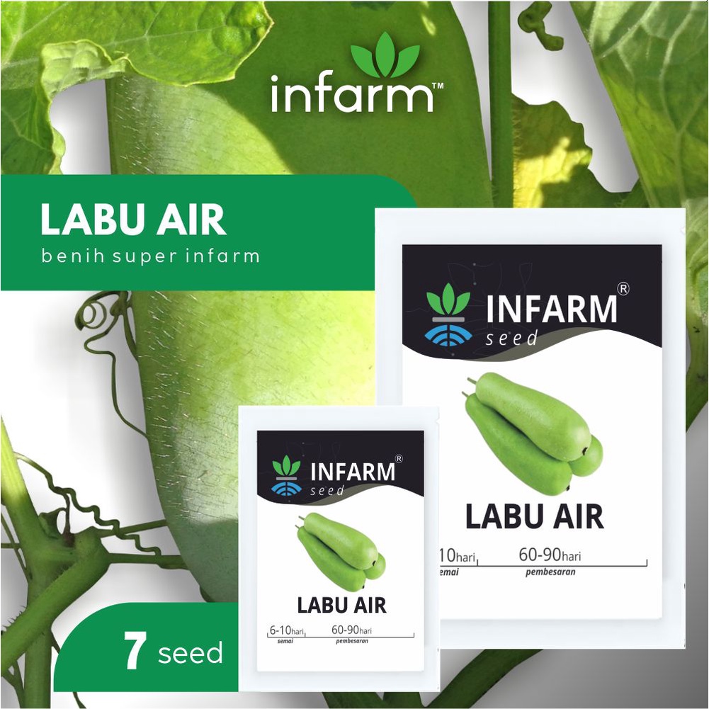Jual INFARM - Benih Bibit Biji Super Labu Air Labu Sayur | Shopee Indonesia