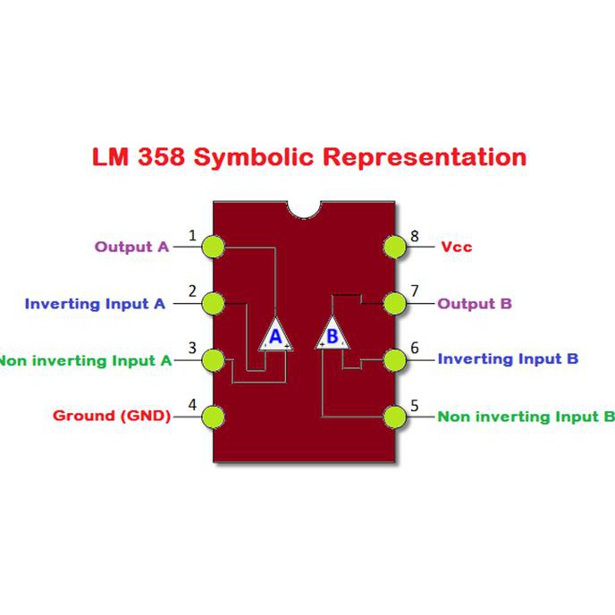 Jual Lm358 Lm358P Dual Op Amp Dip8 Ic Audiopa83 Ayo Beli | Shopee Indonesia