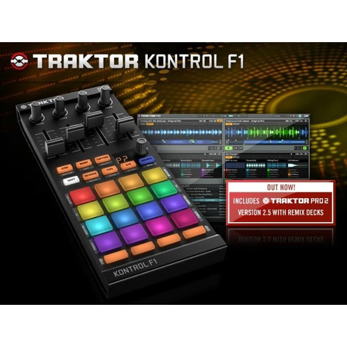 Jual Original NATIVE INSTRUMENTS Traktor Kontrol F1 DJ Controller ...