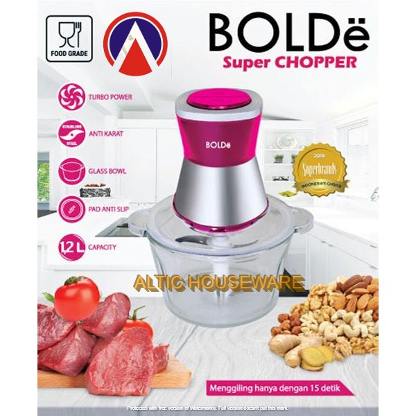 Jual Bolde Super Chopper?Penggiling Daging 2 Ltr | Shopee Indonesia