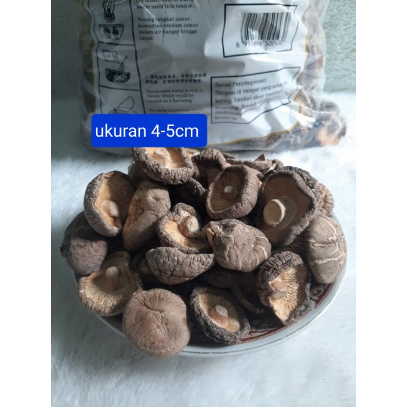 Jual Jamur Hioko Shitake Kering uk. 4-5cm (100gr) | Shopee Indonesia