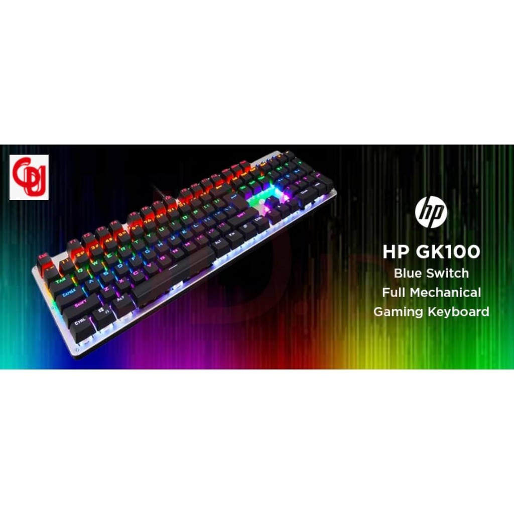 Jual HP GK100 Mechanical Gaming Keyboard | Shopee Indonesia
