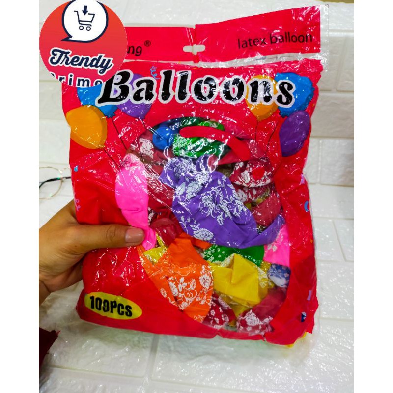 Jual Balon packan balon isi 100pcs balon pesta | Shopee Indonesia