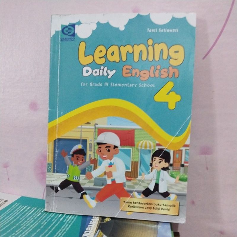 Jual buku bahasa Inggris/Learning daily English kelas IV/4 sd grafindo ...
