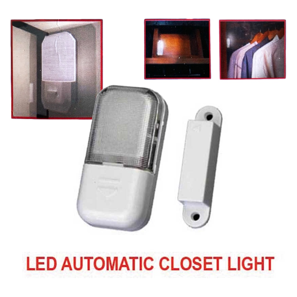 Jual Lampu LED otomatis Nyala Control Dengan Sensor Automatic Closet ...