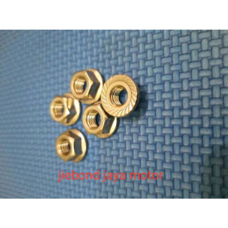 Jual mur/baut topi drat 12 / mur PNP knalpot yamaha matic mio,j,nmax ...