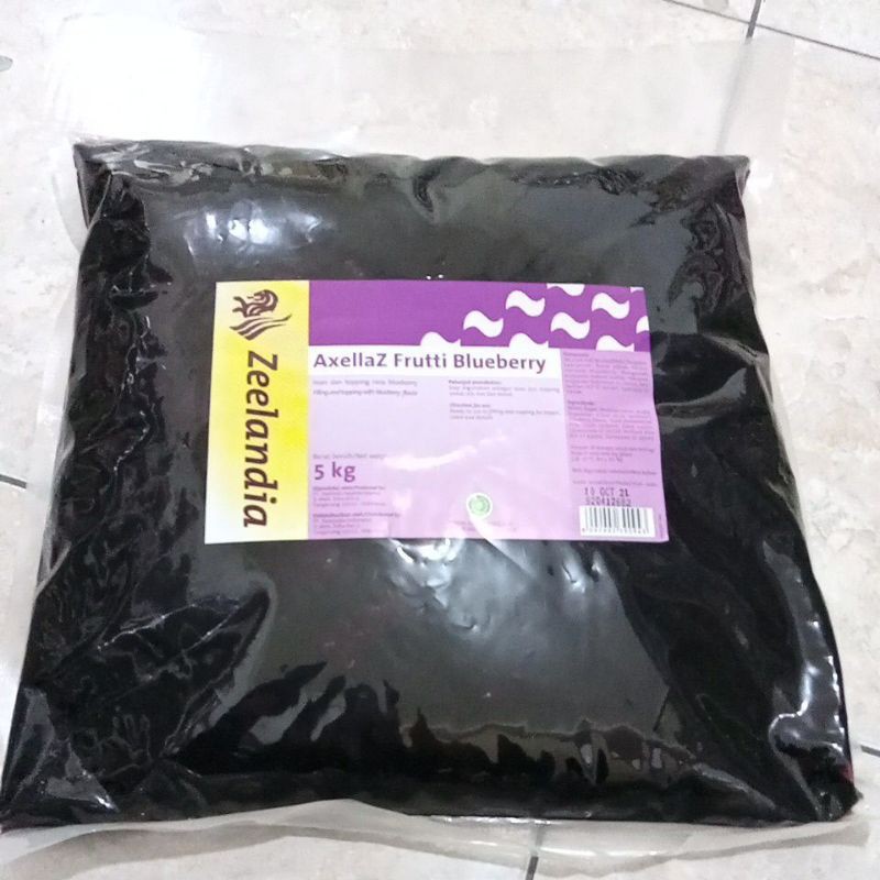 Jual Selai Axellaz Fruity Blueberry Repack 1kg | Shopee Indonesia