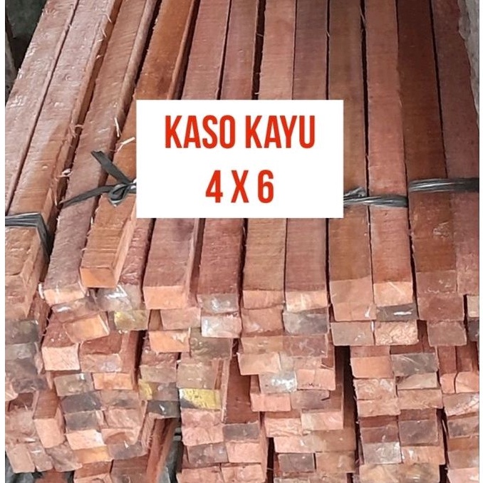 Jual Kaso 4x6 Per Batang Meranti / Kaso 4x6 Per Ikat / Kayu Kaso 46 ...