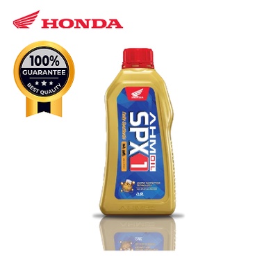 Jual Oli Motor Honda Spx 1 1L AHM Orisinil Honda 10W-30 API SL JASO MA ...