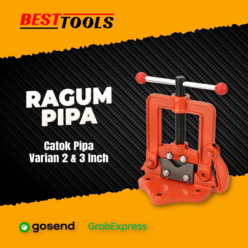 Jual Pipe Vice 2inch Penjepit Pipa Ragum Pipa Catok Pipa 2inc | Shopee ...