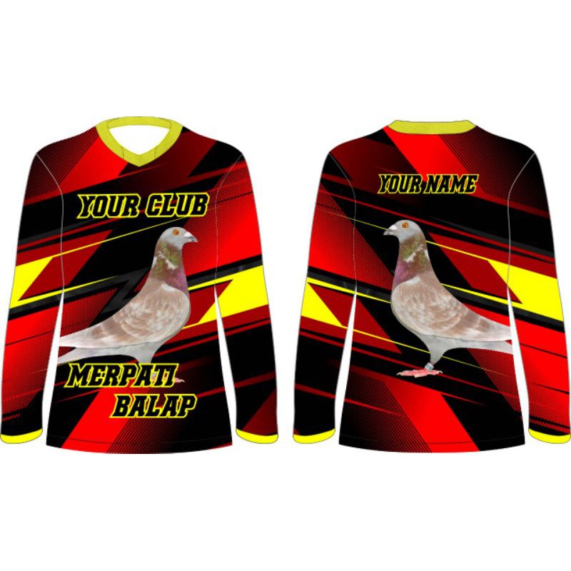 Jual JERSEY MERPATI CUSTOM FULLPRINT | Shopee Indonesia