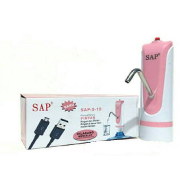 Jual Pompa galon rechargeable SAP S-18 with USb | Shopee Indonesia
