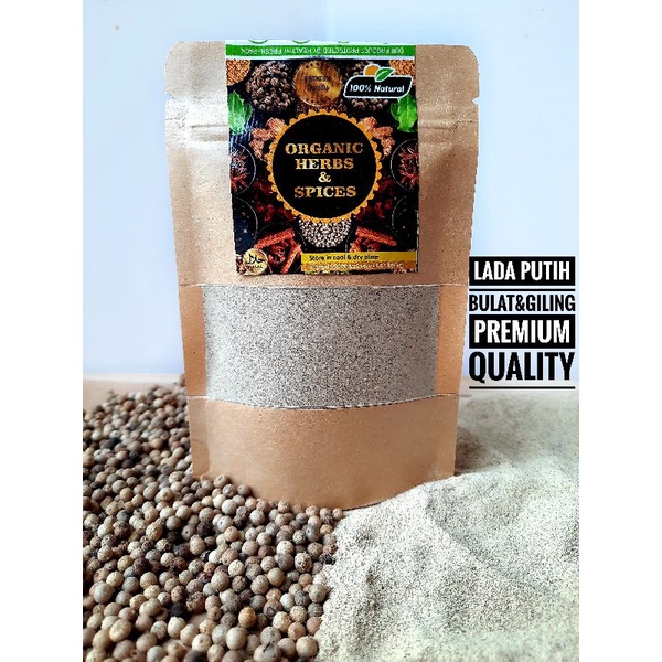 Jual LADA PUTIH MERICA BULAT & LADA BUBUK | Shopee Indonesia