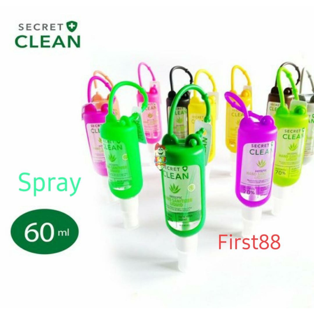 Jual SECRET CLEAN Hand Sanitizer 60ml SPRAY | Shopee Indonesia