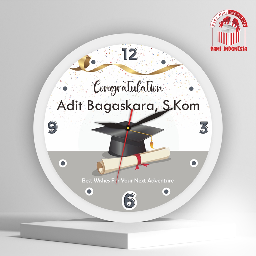 Jual KADO WISUDA JAM DUDUK HAMPERS GRADUATION | Shopee Indonesia