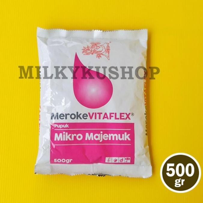 Jual Pupuk Meroke Vitaflex 500Gram Kemasan Pabrik Hidroponik | Shopee ...
