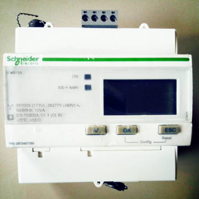 Jual Schneider KWH Meter Digital 3Phase A9MEM3155-Tera IEM3155 Direct ...